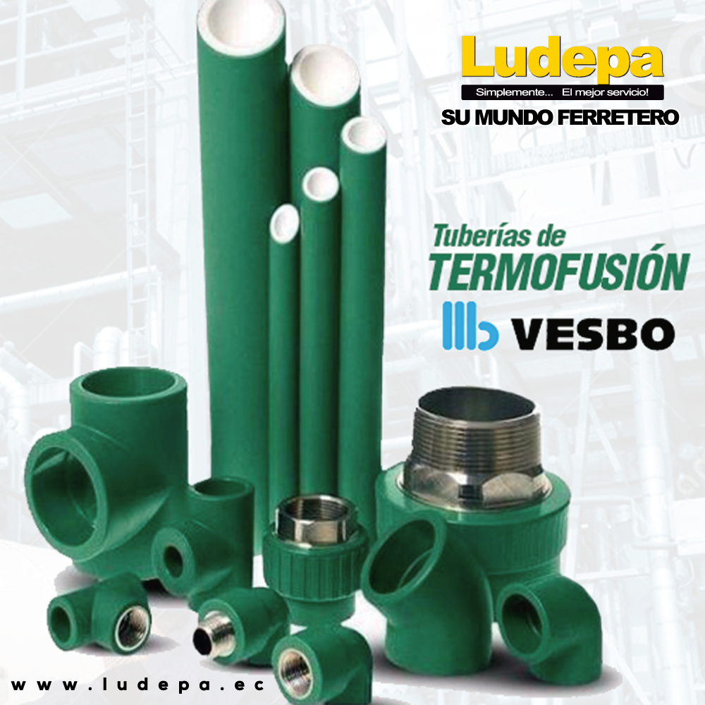 Tuberías de Termofusión – Ludepa – Tu ferreteria en Manta y Guayaquil ... Tuberías de Termofusión – Ludepa – Tu ferreteria en Manta y Guayaquil ...